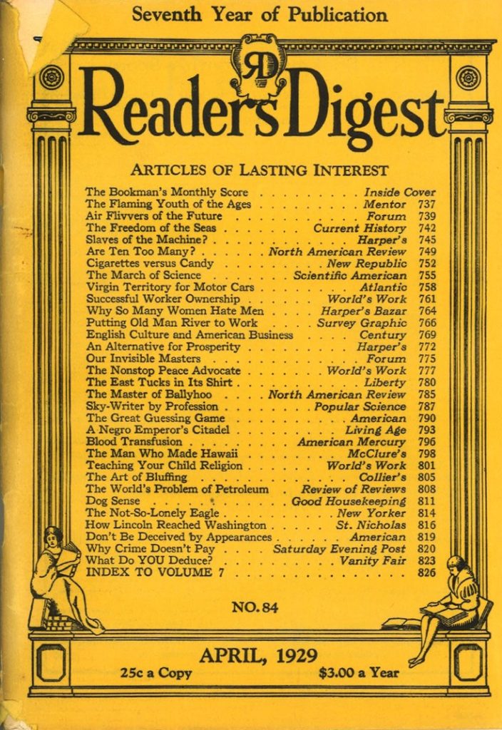 Reader's Digest, the First "2.0" Magazine | BrandlandUSA