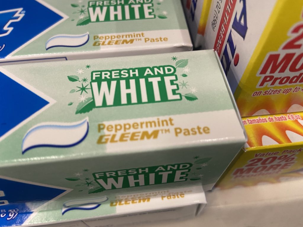 Gleem Spotted on the Crest | BrandlandUSA