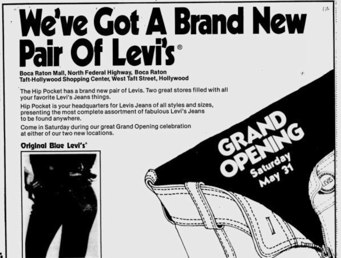Hip Pocket and the Regional Levi's Jean Store | Brand & Trade Report